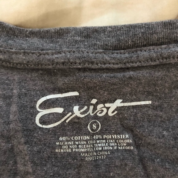 Exist | Tops | Us Til Infinity Logo Exist Tee | Poshmark